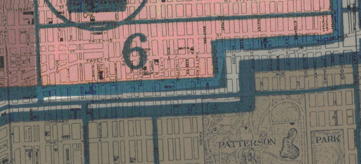 Baltimore City 1935 Ward 6